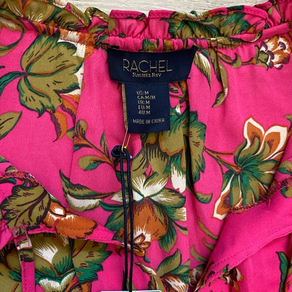 RACHEL Rachel Roy | Tops | Nwt Rachel Roy Hot Pink Tropical Top And New ...